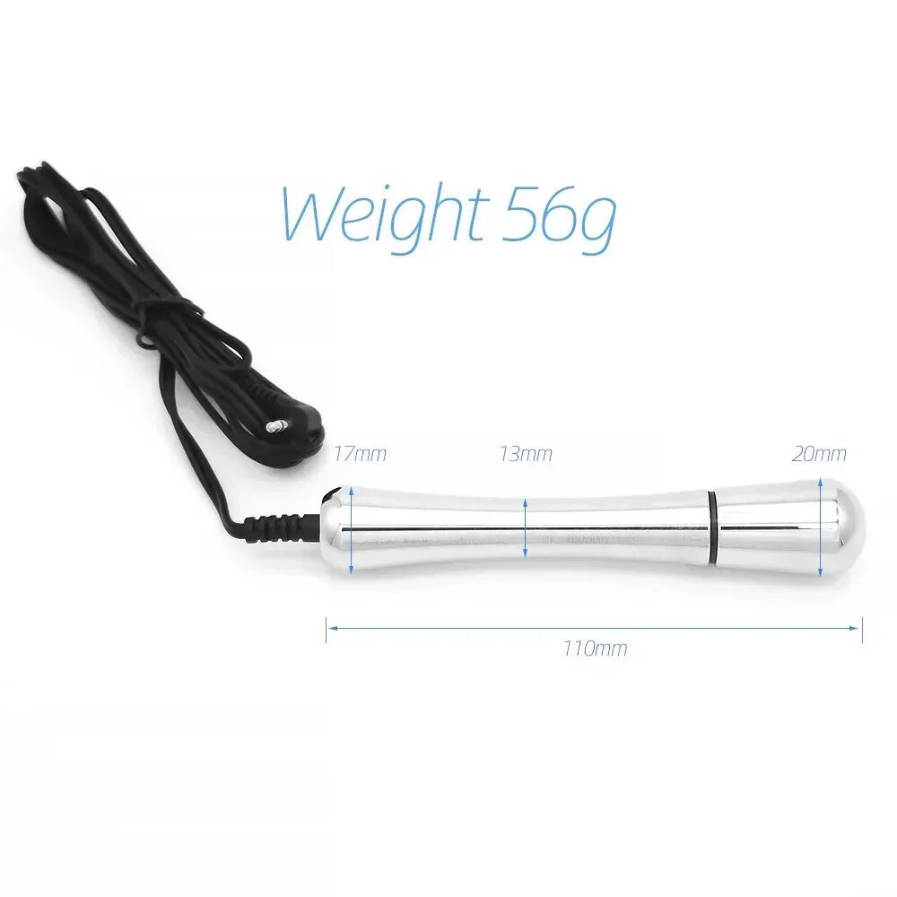 Электрический шок, металлическая анальная вагинальная пробка, массаж простаты, анальная пробка, анальный расширитель, БДСМ, фетиш, электростимулятор, женская секс-игрушка