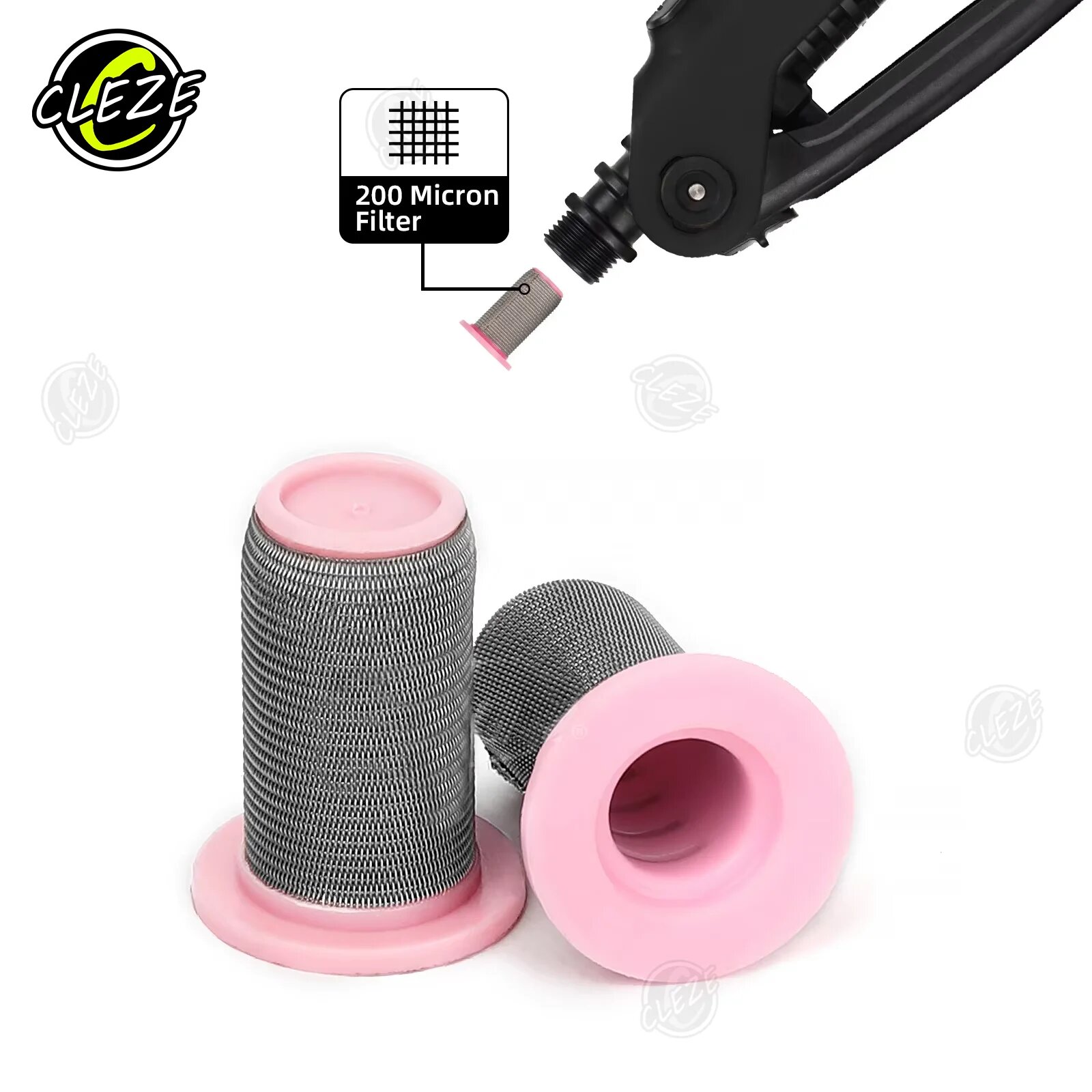 CLEZE Распылитель для тонировки окон, детализация автомобиля, автомойка высокого давления, водяной пистолет для чистки стекол, аксессуары, водяной пистолет, шланг для распылительной бутылки