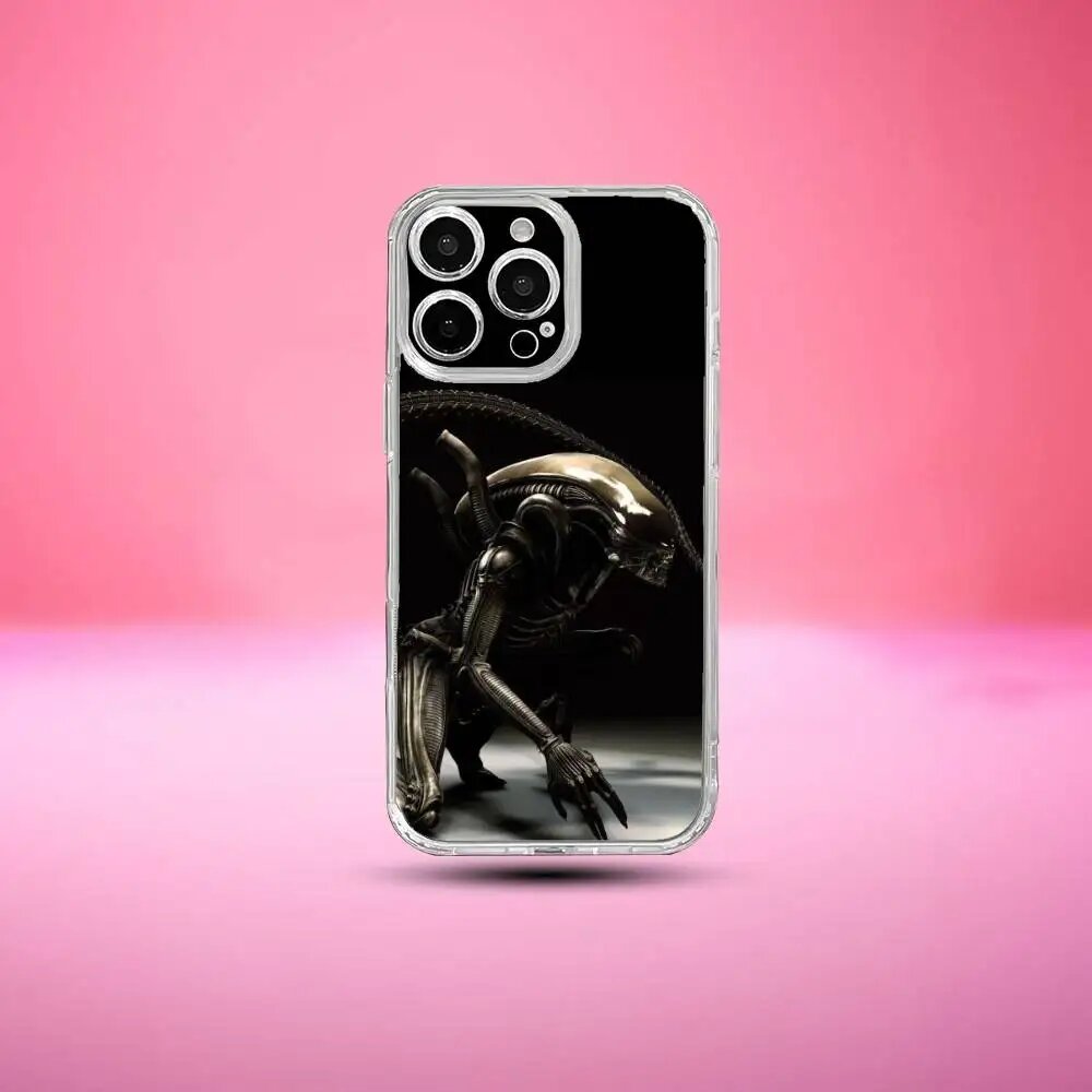 Чехол для iPhone Alien Xenomorph, z7, прозрачный, iPhone16