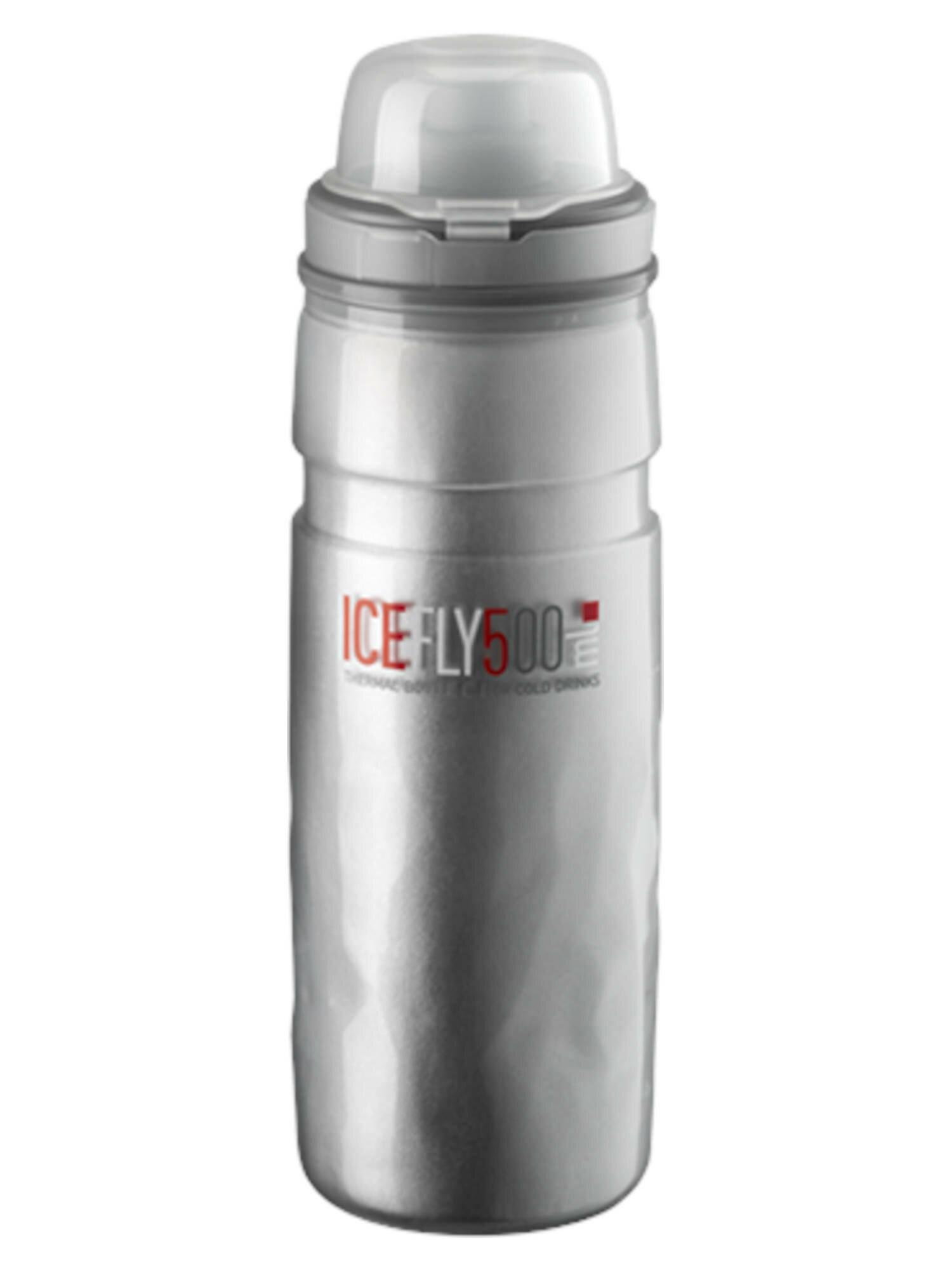 Термофляга велосипедная Elite Ice Fly 500мл Clear