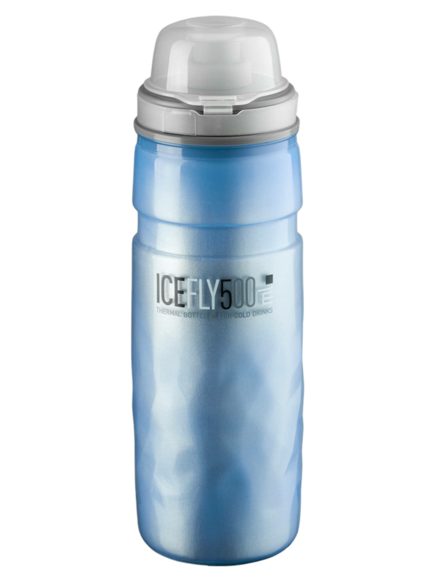 Термофляга велосипедная Elite Ice Fly 500мл Blue