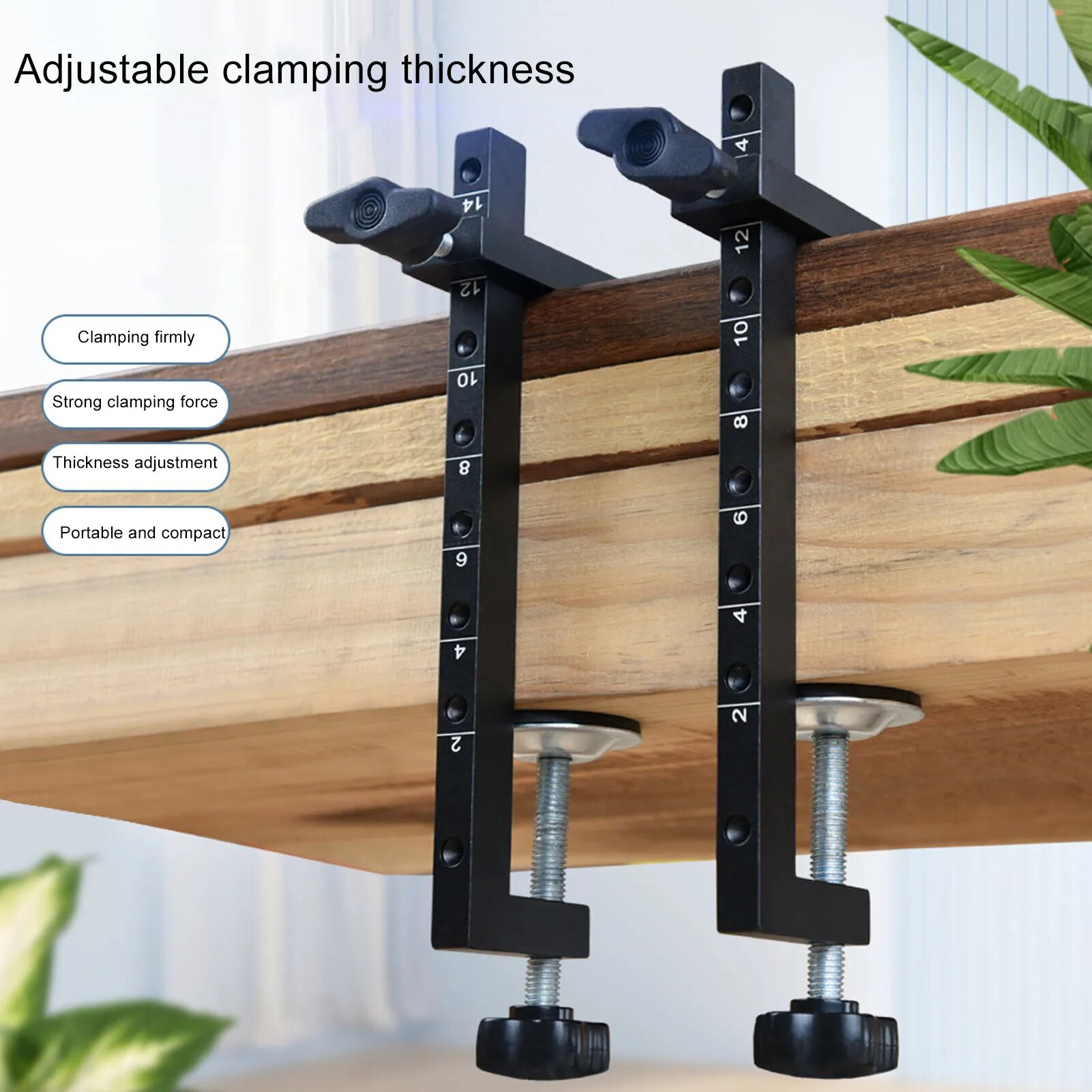 Супермощный Регулируемый Зажим TOPINCN Из Нержавеющей Стали, 10-140 Мм