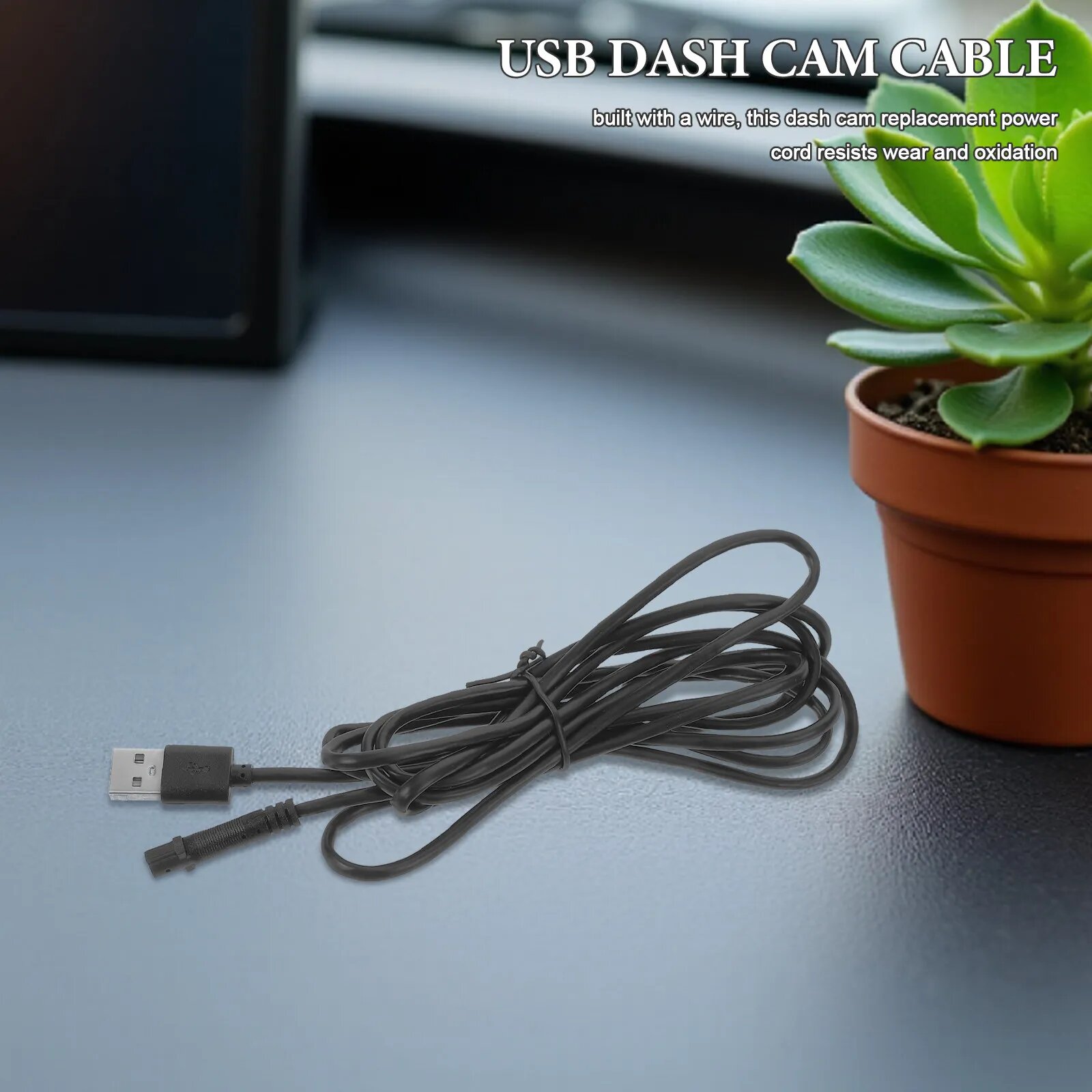 USB-кабель для видеорегистратора, 5-жильный, для подключения автомобильной камеры, удлинитель для зарядки, адаптер для приборной панели