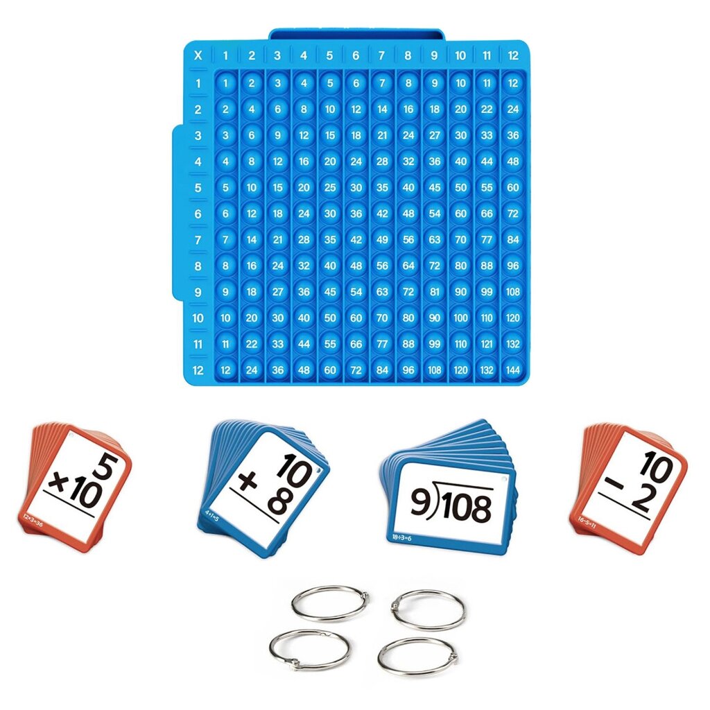 Учебные карточки по математическим операциям. Интерактивные игровые карточки для детей по математике. Развитие навыков.