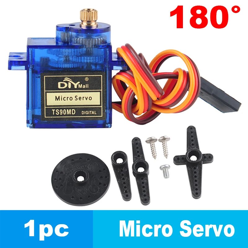 Микро сервопривод 180 Degree, TS90MD Digital