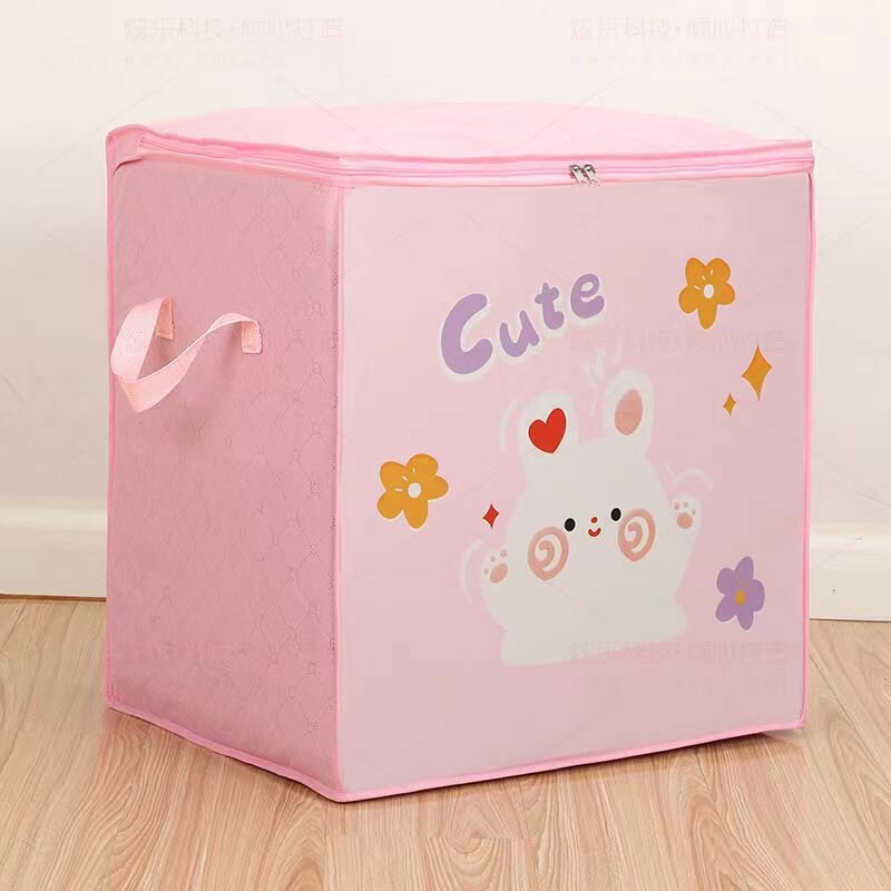 Горячая распродажа высококачественных нетканых тканевых сумок для хранения одежды, устойчивых к влаге и пыли, с многоцветными вариантами, подходящими для студенческих общежитий