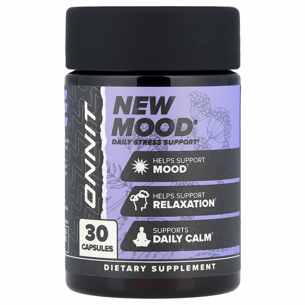 Onnit, New Mood®, 30 капсул