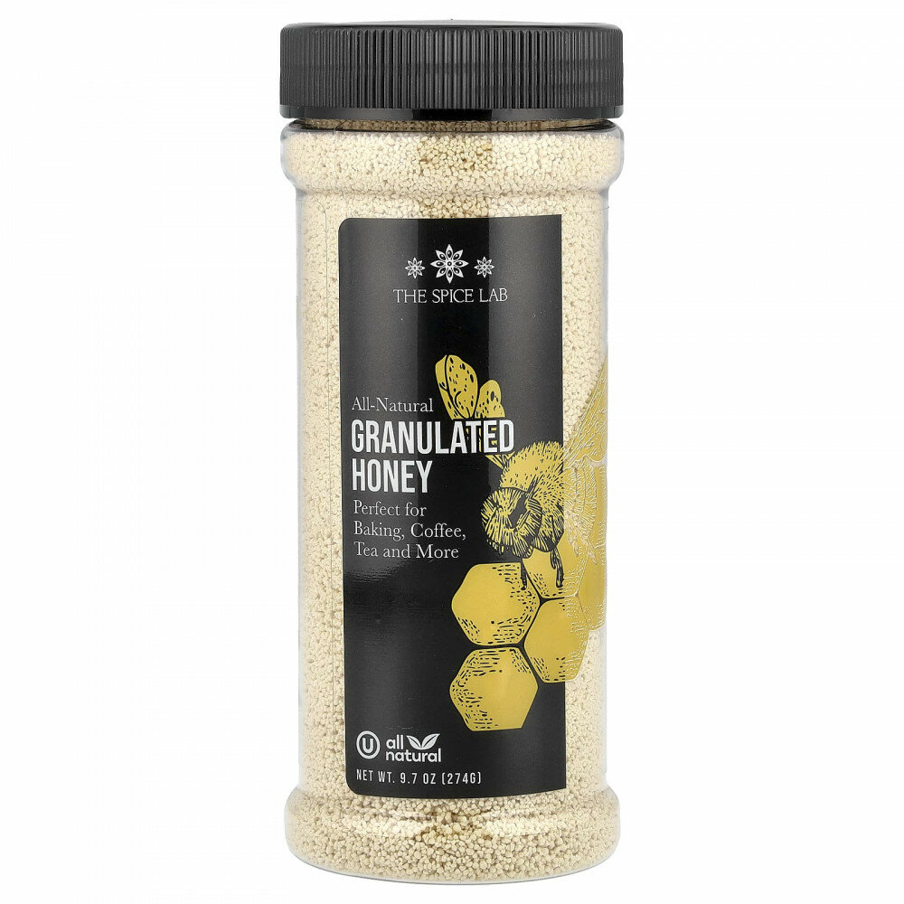 The Spice Lab, полностью натуральный гранулированный мед, 274 г (9,7 унции)