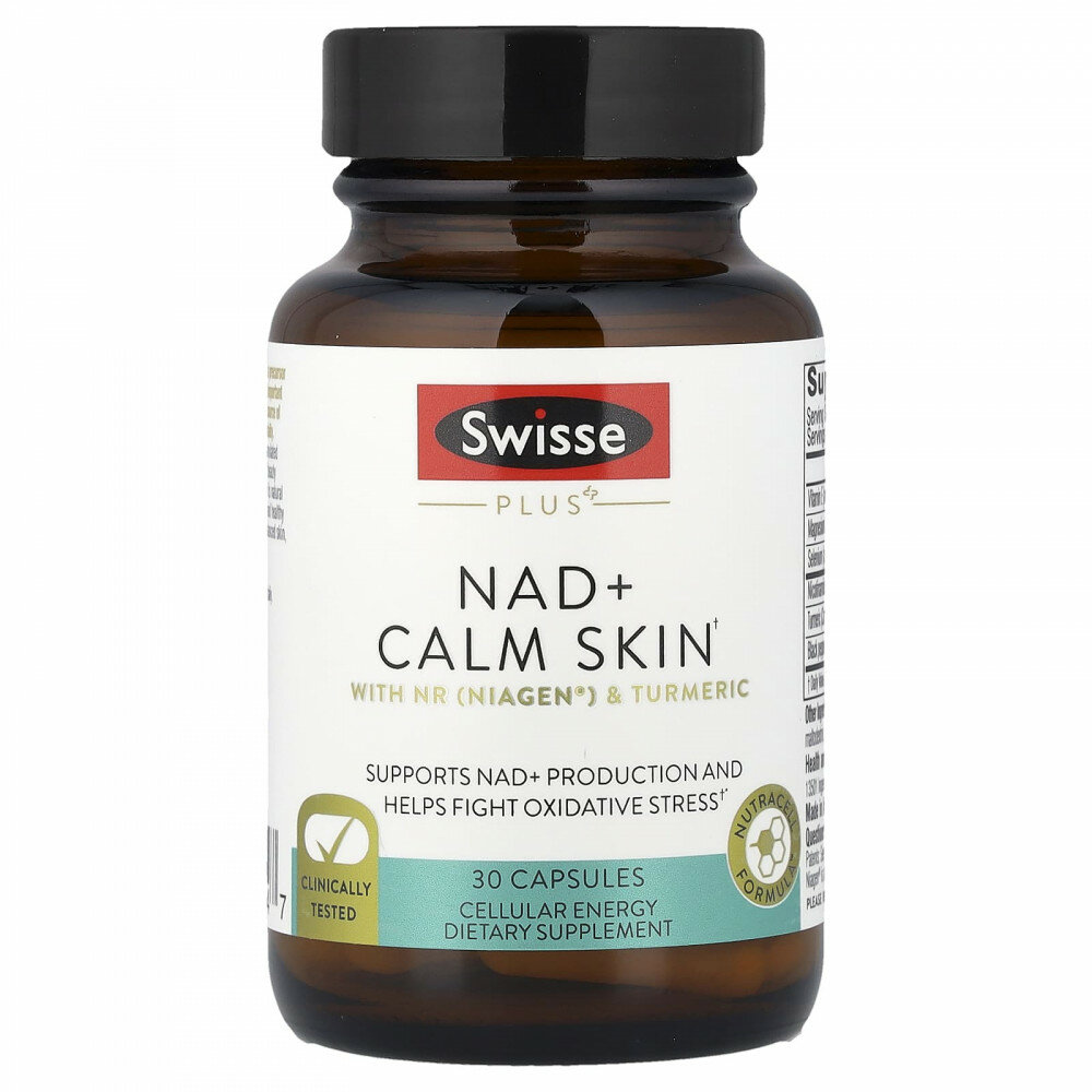 Swisse, Plus, над+, Calm Skin, 30 капсул