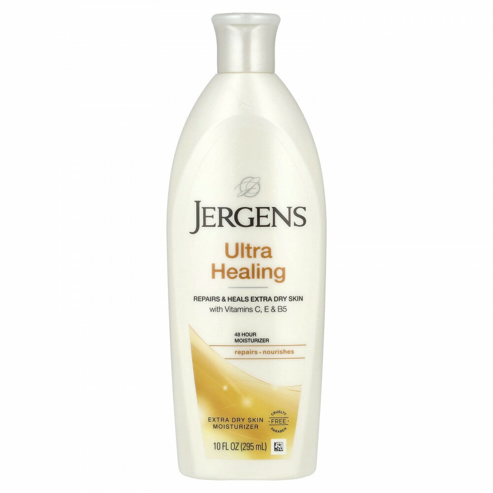 Jergens, Ultra Healing, увлажняющее средство для очень сухой кожи, 295 мл (10 жидк. унц.)