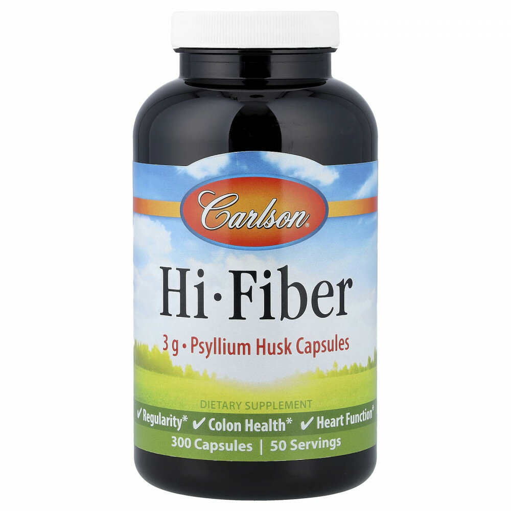 Carlson, Hi-Fiber, 300 капсул