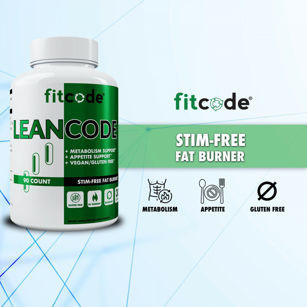 Fitcode, LeanCode`` 90 растительных капсул — фото 1