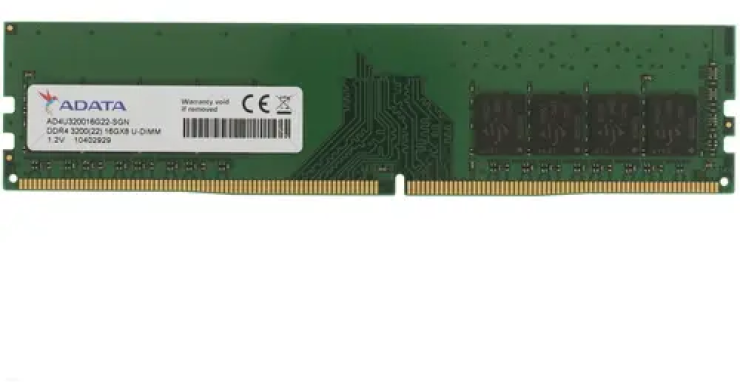 Оперативная память ADATA Premier 16 ГБ, DDR4, 3200 МГц, AD4U320016G22-SGN