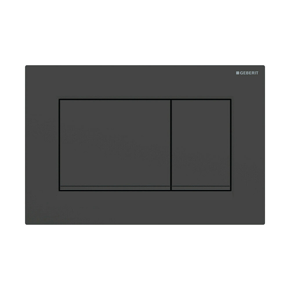Клавиша смыва для инсталляций Geberit Sigma черная матовая (115.883.16.1)