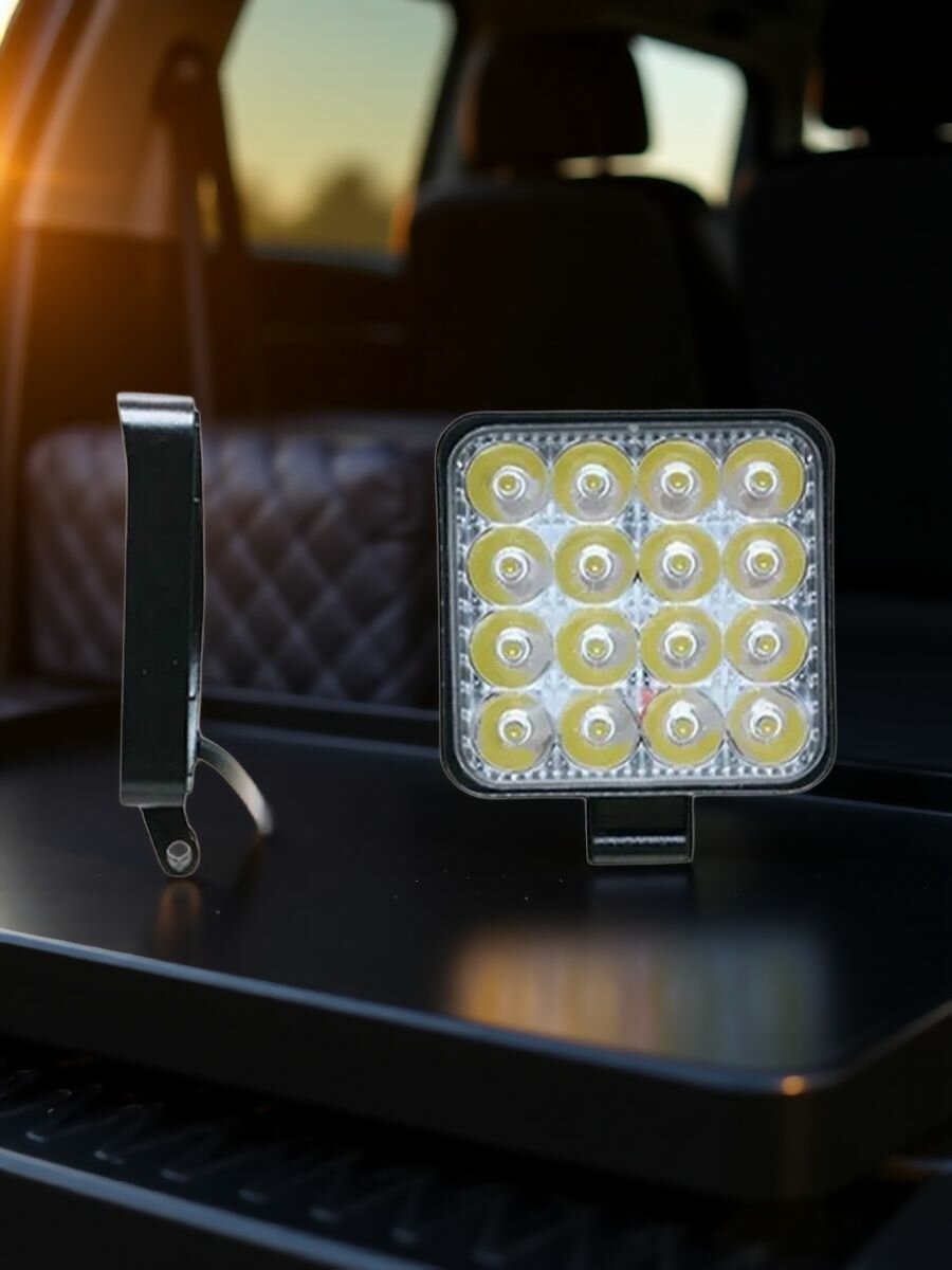 Фара рабочего света 48W mini (2шт в упаковке)