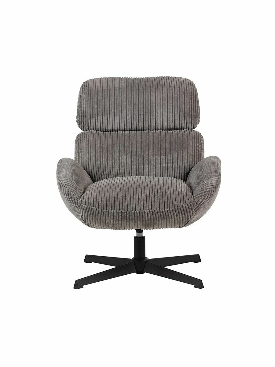 Кресло Askona (Аскона) Инле серый велюр