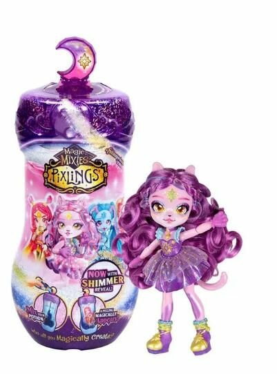 Кукла Magic Mixies Pixlings Shimmerverse Кошечка Catlyn