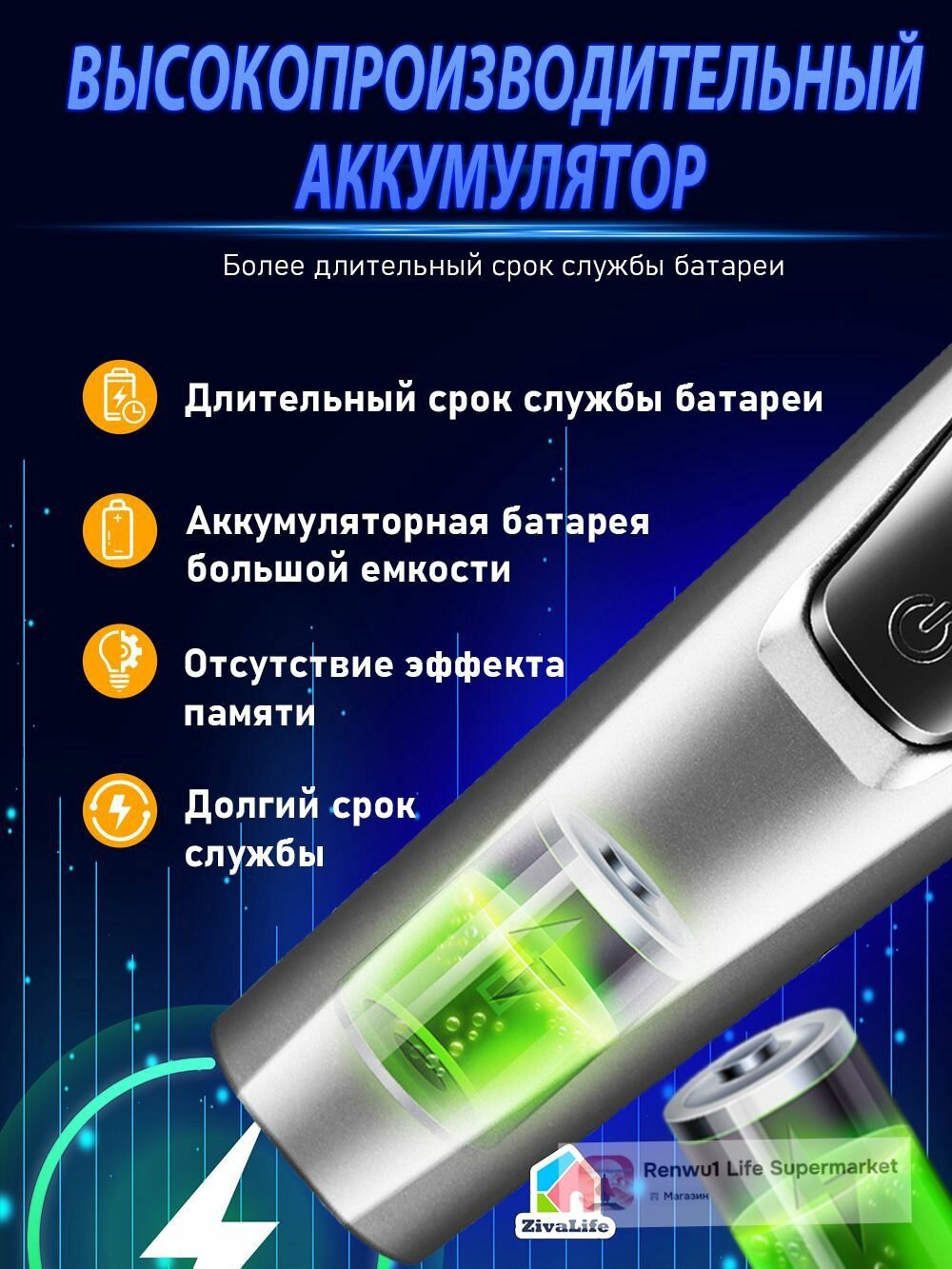 Электробритва ZD000047 — фото 1