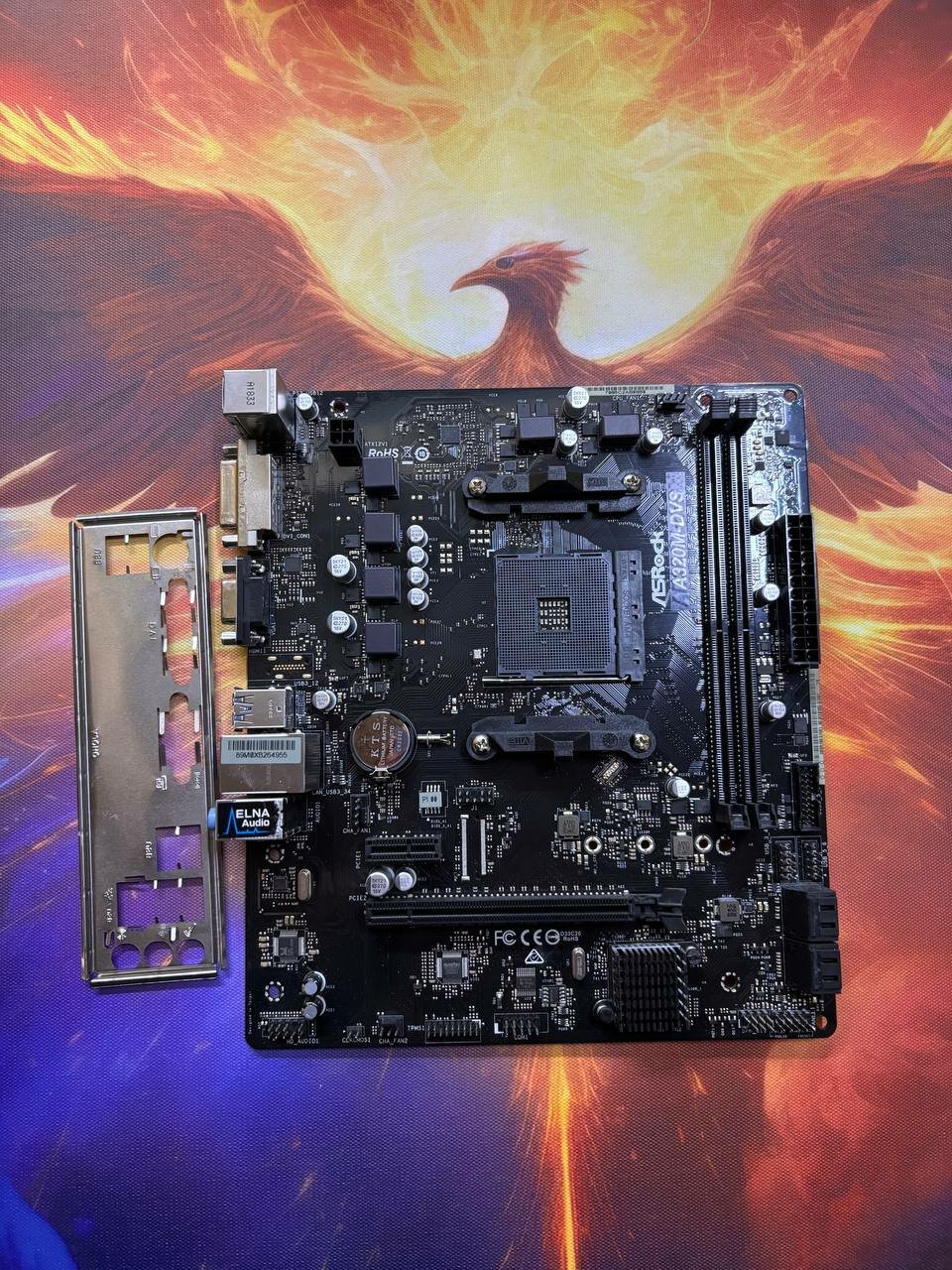 Материнская плата ASRock A320M-DVS R3.0 Socket AM4