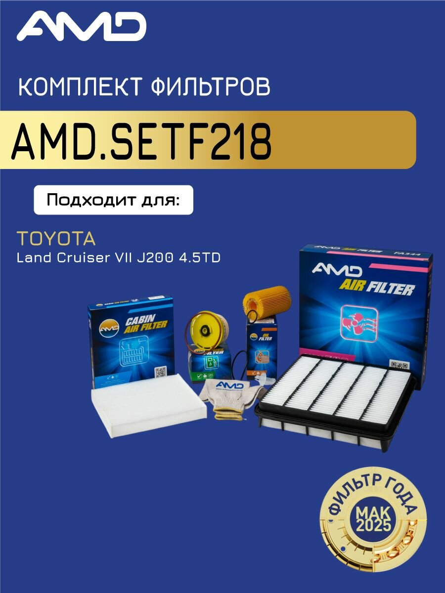 Комплект фильтров для TOYOTA