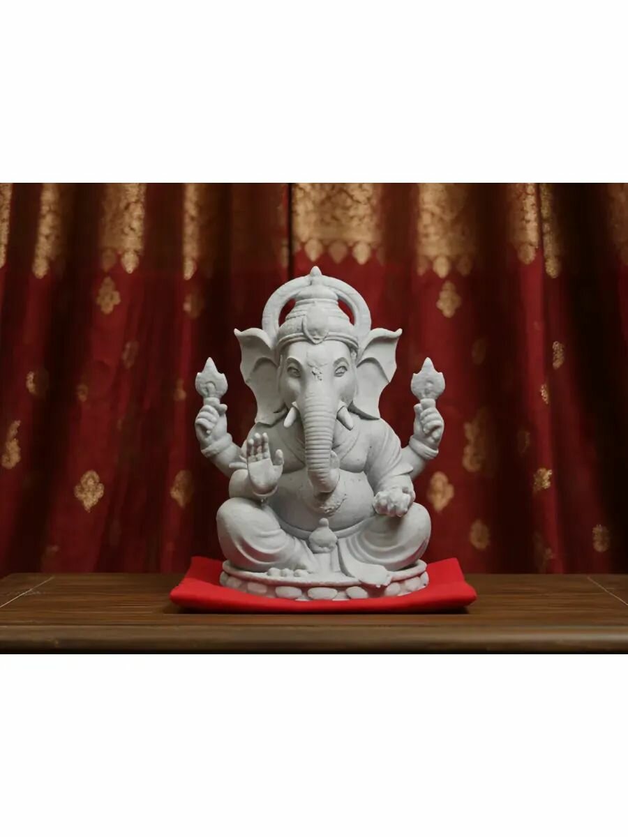Детализированная Статуэтка Ганеша 3D печать из пластика