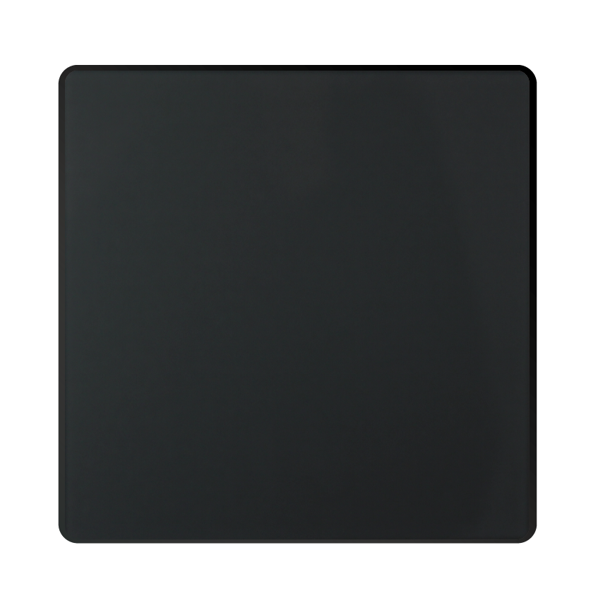 Вентилятор накладной Seicoi Floxy Design 100 Matt black glass (SMAD04-01G matt black) с укороченной панелью
