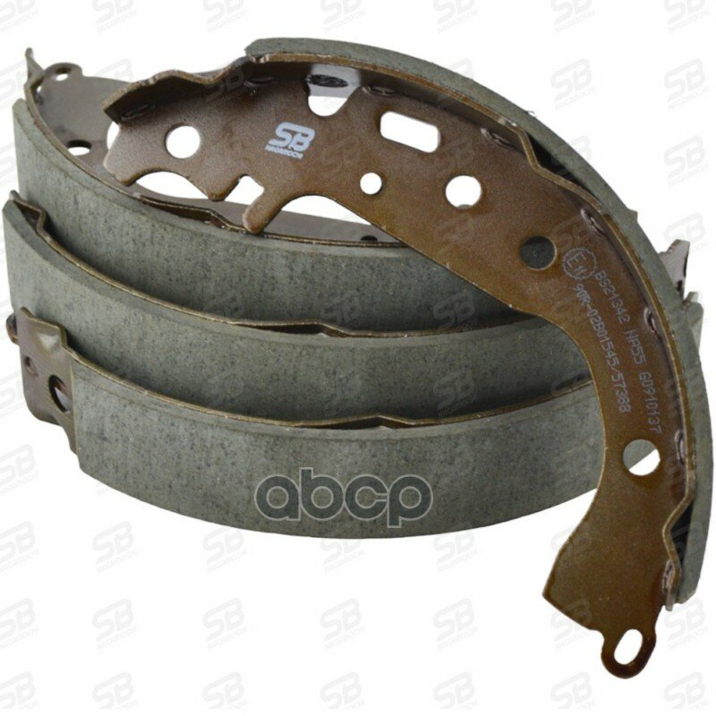 Колодки тормозные барабанные задние к-т TOYOTA COROLLA 1.5 2001 - 2004 TOYOTA VITZ 1.0 2006 - по на SB Nagamochi арт. bs21342
