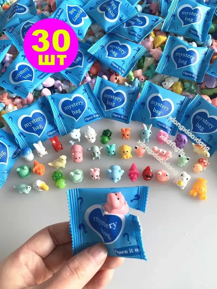 30 шт, мешочки-слепые, микро-ландшафтное украшение мини-статуя