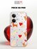 Силиконовый чехол на Poco X8 Pro / Поко X8 Про с принтом Любовь щенят