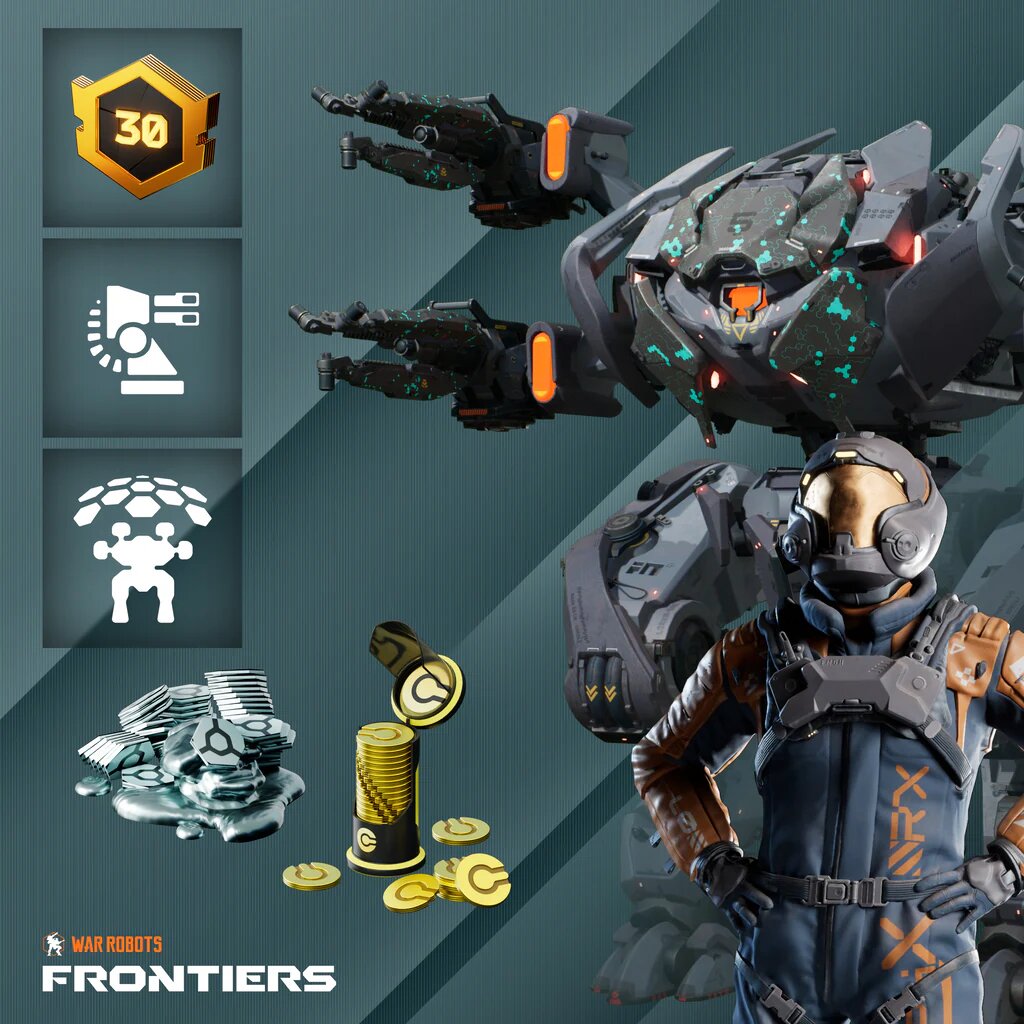 Дополнение War Robots: Frontiers - Storm Leviathan Bundle, цифровое издание PlayStation 5, регион Турция / код пополнения баланса