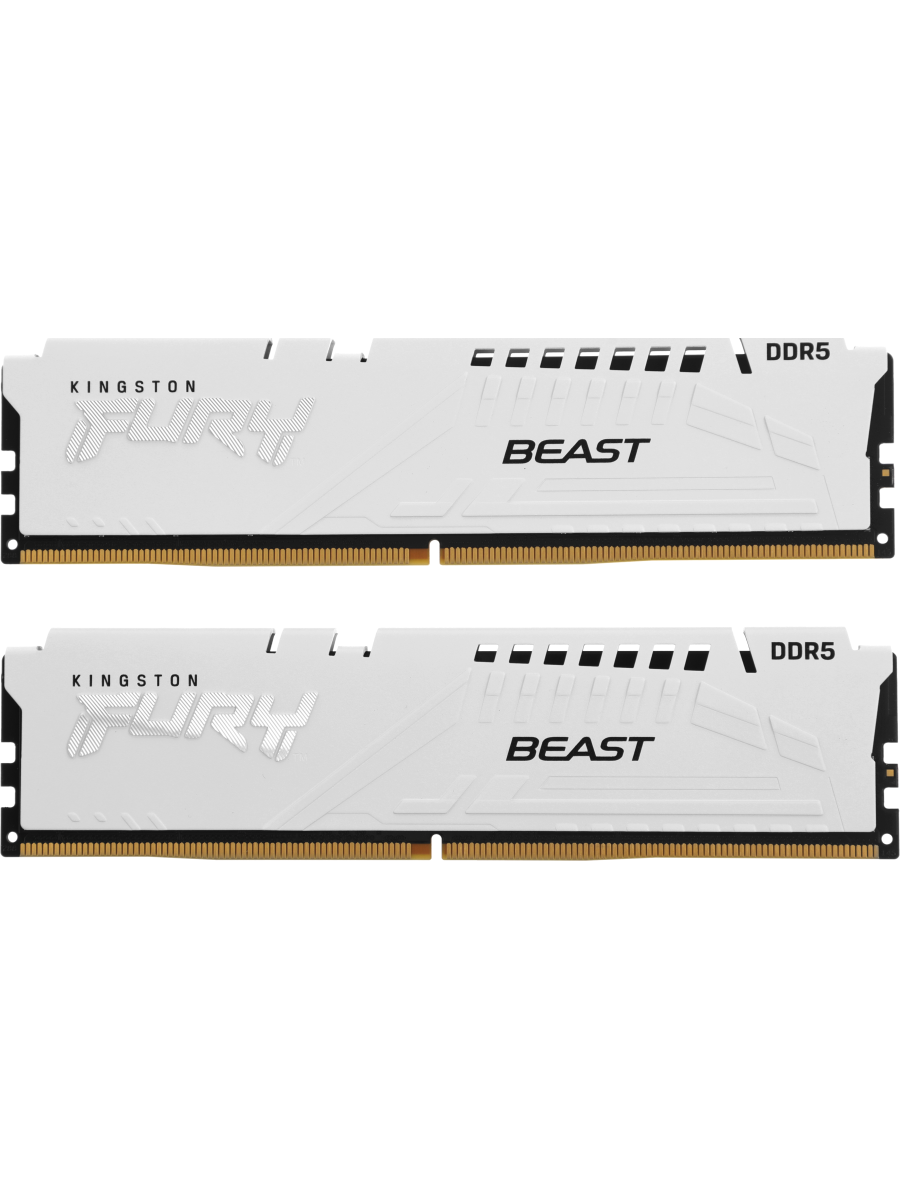 Память DDR5 2x32GB 6000MHz Kingston KF560C36BWEK2-64 Fury Beast RTL Gaming PC5-48000 CL36 DIMM 288-pin 1.35В dual rank с радиатором RTL