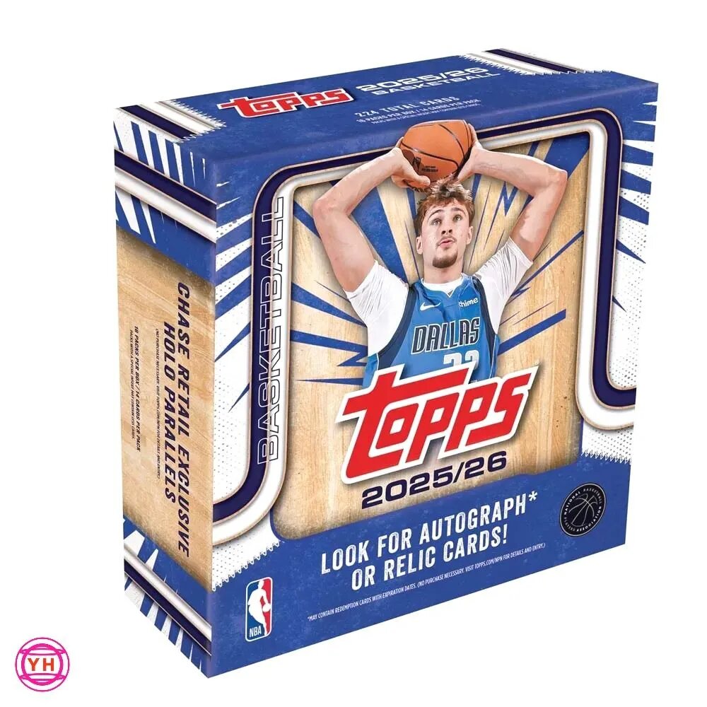 2025-26 NBA Basketball Flagship Mega Box Trading Cards Баскетбольная карточка