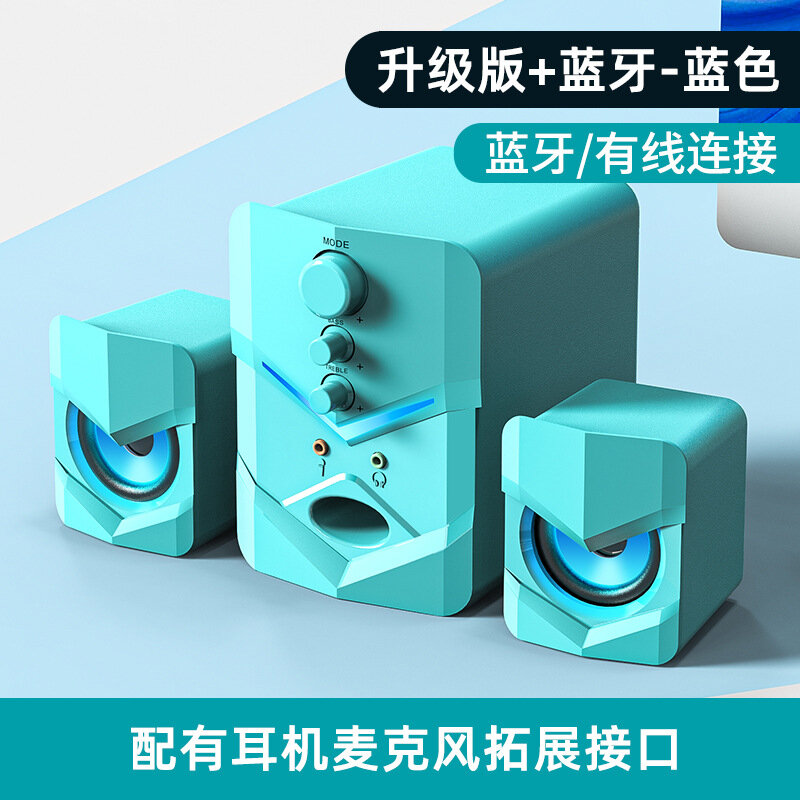 Компьютерная проводная Bluetooth-колонка, настольная универсальная креативная персонализированная USB-мини-колонка