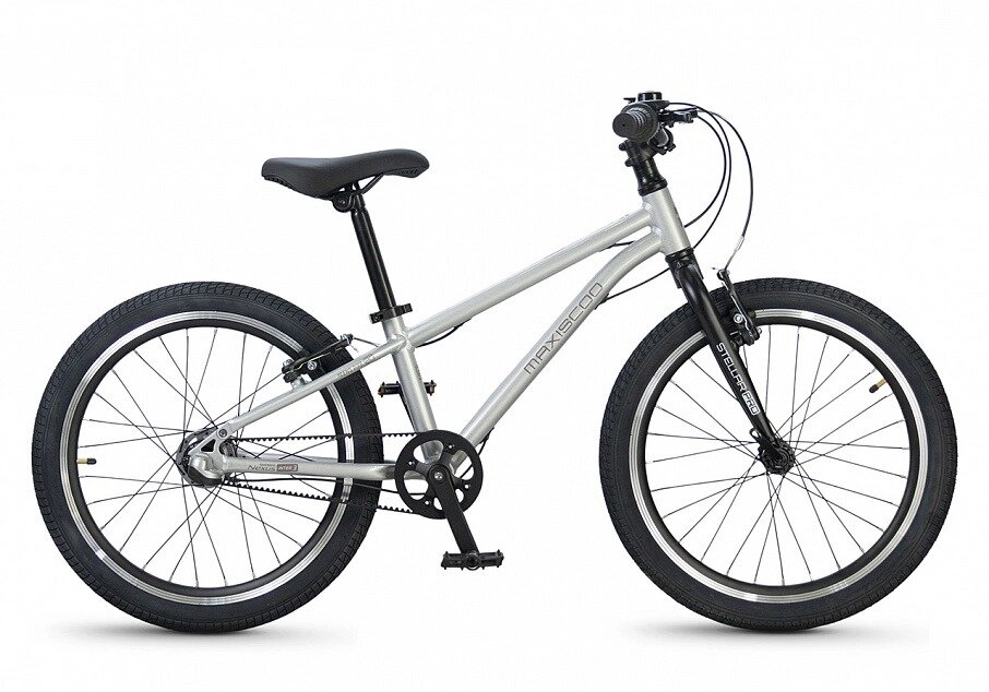 Велосипед MAXISCOO Stellar Pro 20" 2026 (требует финальной сборки), Цвет серебро