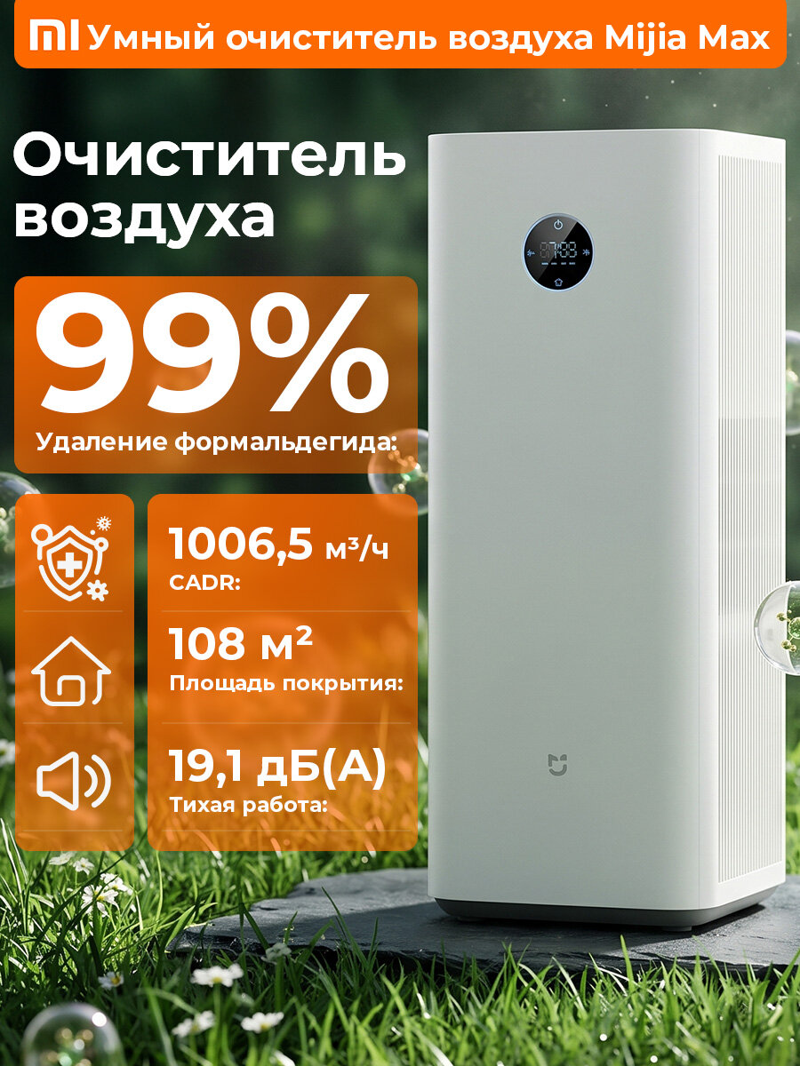 Очиститель воздуха Xiaomi Mijia Smart Air Purifier Max EU (BHR08XEEU)