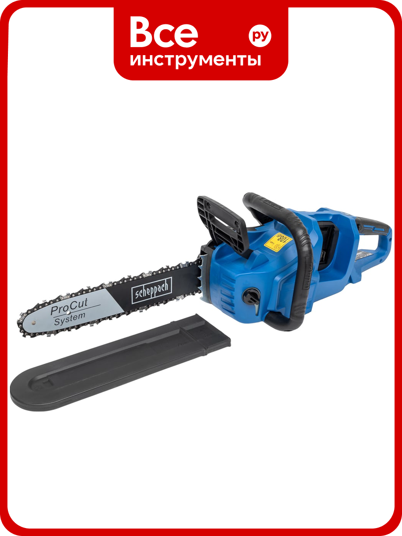 Аккумуляторная цепная пила BC-CS355Duo-X Scheppach 5910309900