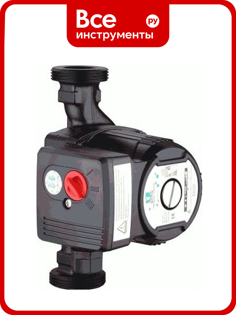 Циркуляционный насос Pumpman GRS32/6, чугунный и алюминиевый, для отопительных котлов, мощность 100 Вт, производительнос