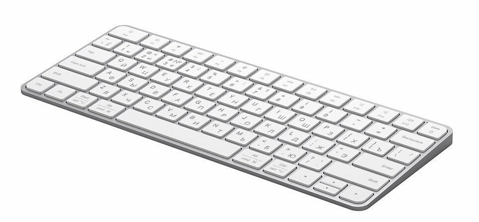 Клавиатура беспроводная Deppa 71106 Air Keyboard белый
