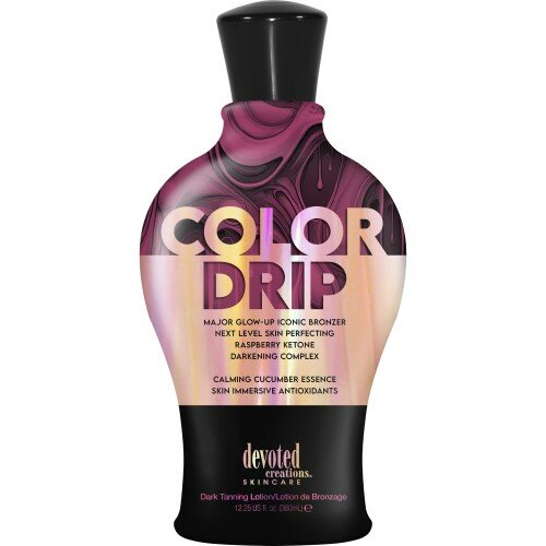 Крем для загара в солярии Devoted Creations COLOR DRIP, 360 мл.