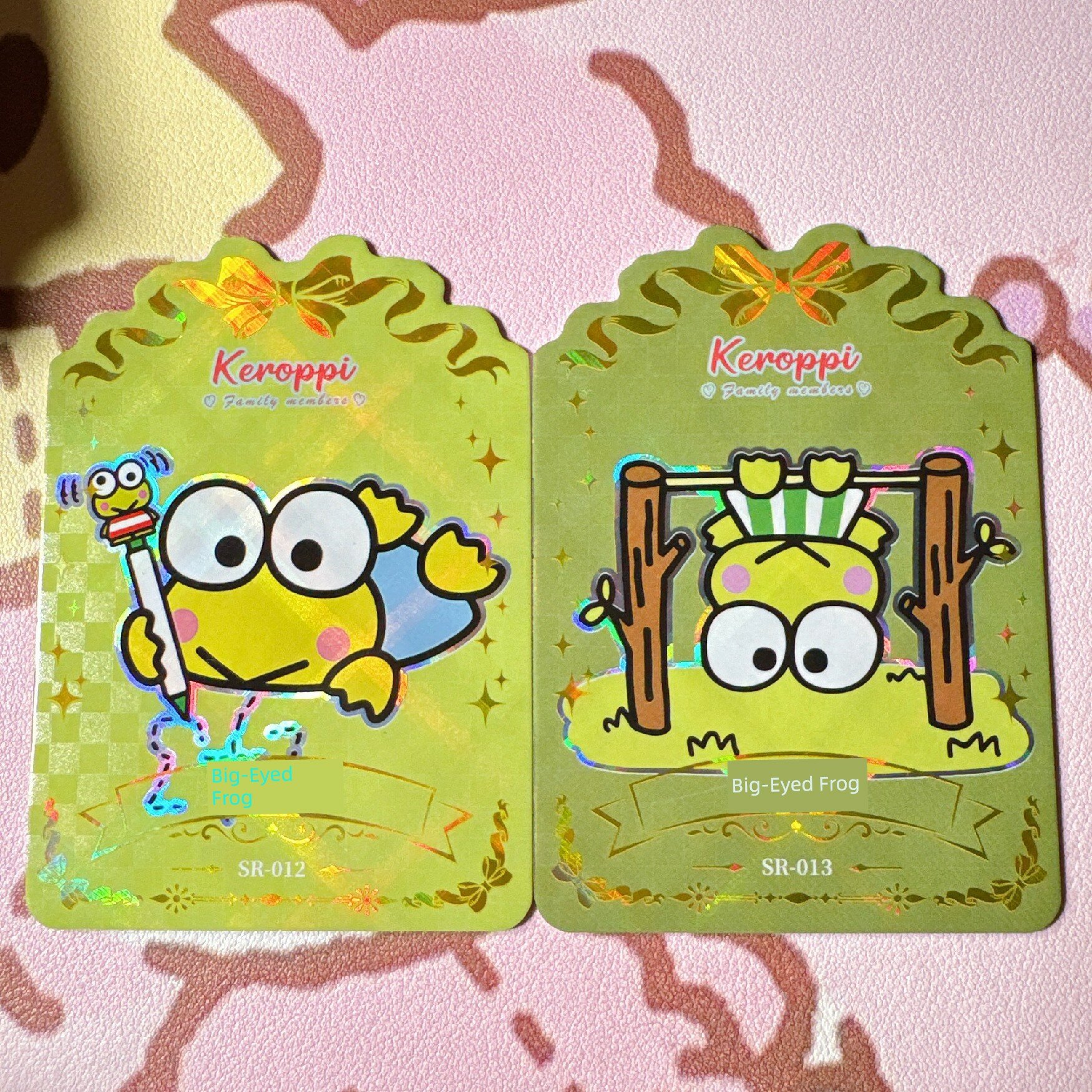 Фигурка-брелок Keroppi Sanrio: большеглазая лягушка, плюшевая игрушка, подвеска, игрушка-сюрприз в закрытой коробке,
