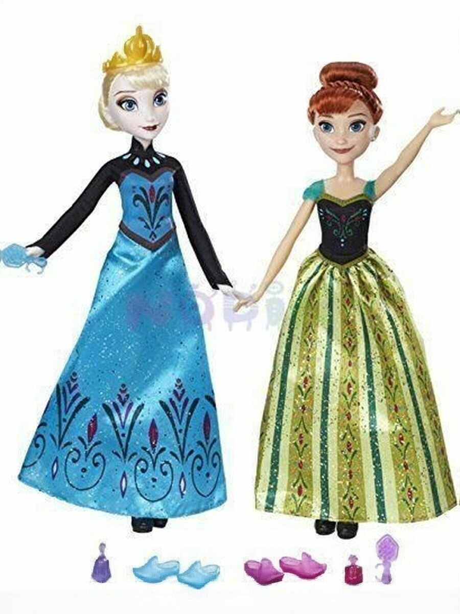 Disney "Холодное сердце": Набор кукол Анны и Эльзы Праздник коронации сестер