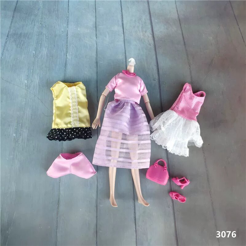 Одежда для кукол Ker, юбки, обувь, аксессуары, Xin Yi Xiaobu, Ye Luoli, одежда для кукол OB27 Peach. 3076_30cm или