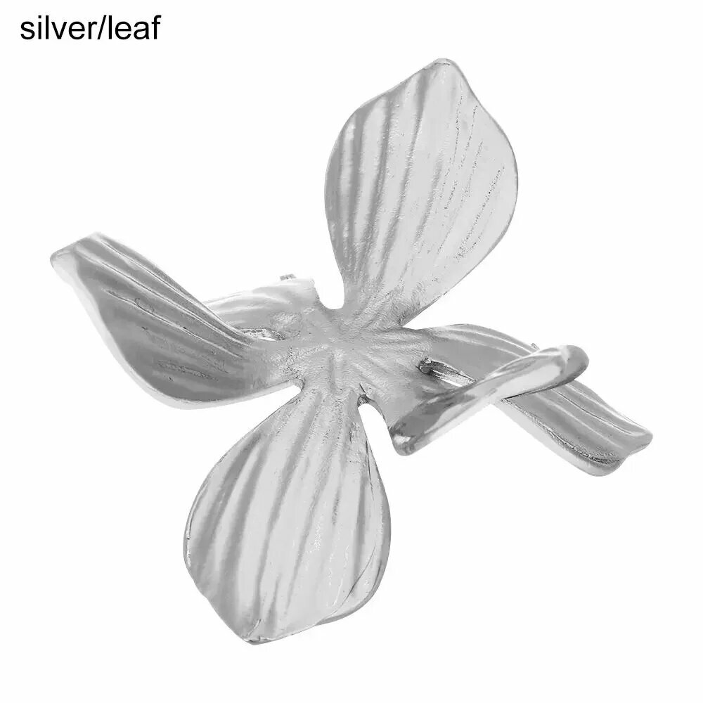 Держатель для хрустального шара, серебряный silver-leaf