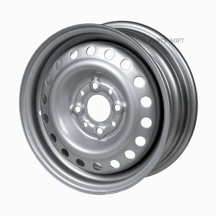 Диск штампованный R13 5J 4X98/58.6 ET40 GANZ SILVER GRN13006 для ВАЗ 2108-09, 21 от официального дистрибьютора, GANZ, артикул GRN13006