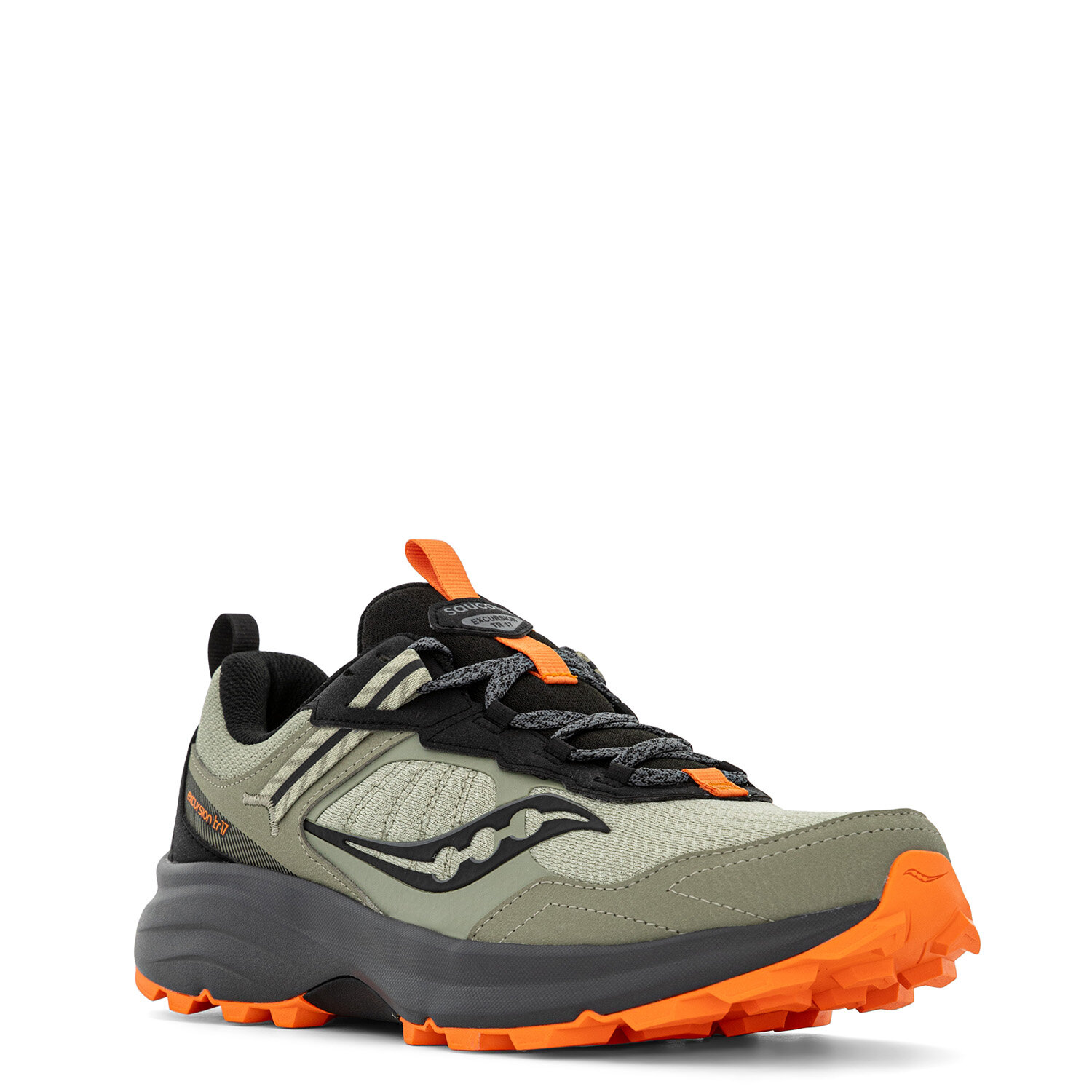 Кроссовки saucony Excursion tr17, размер 13 US, зеленый — фото 1