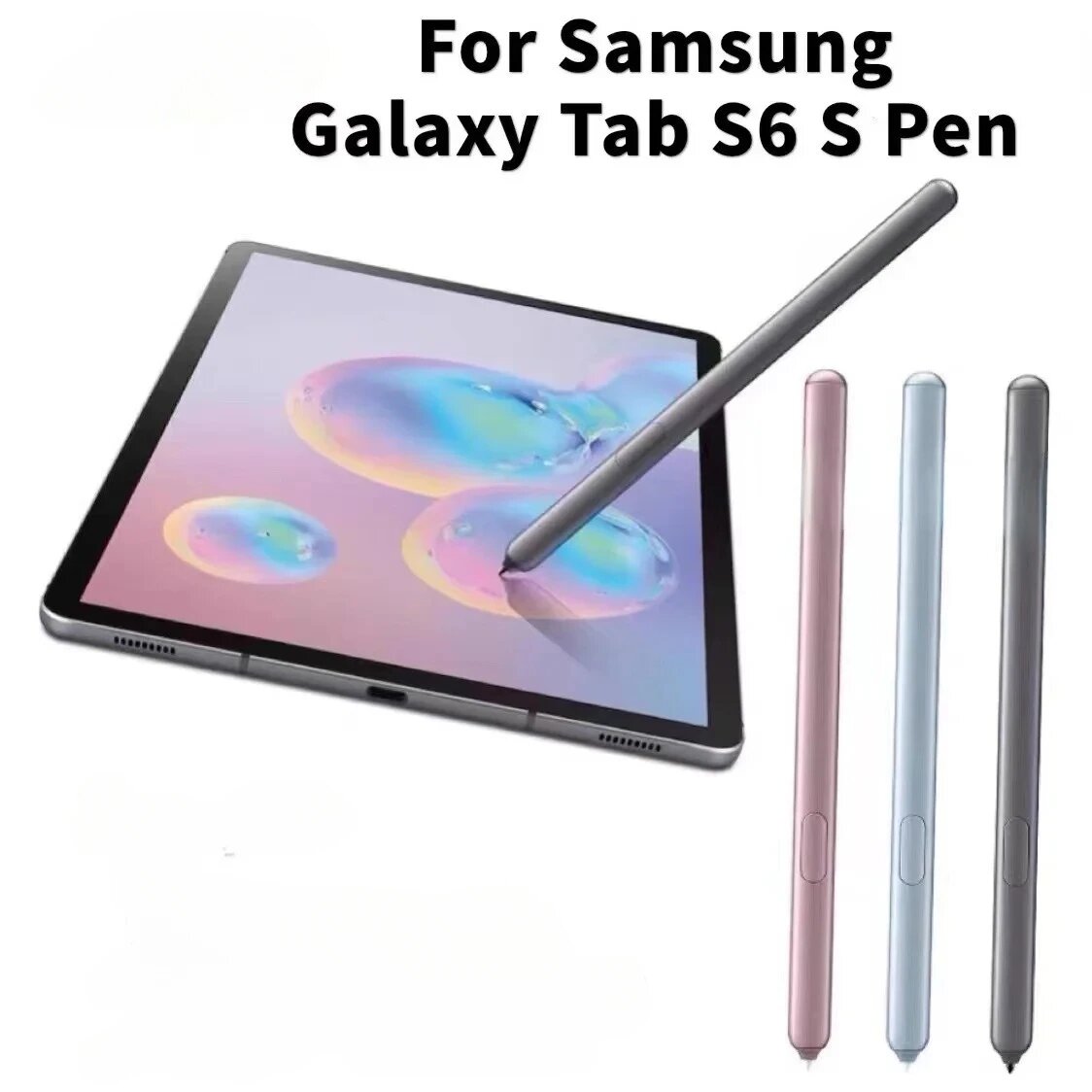 Розовый стилус для Samsung Galaxy Tab S6