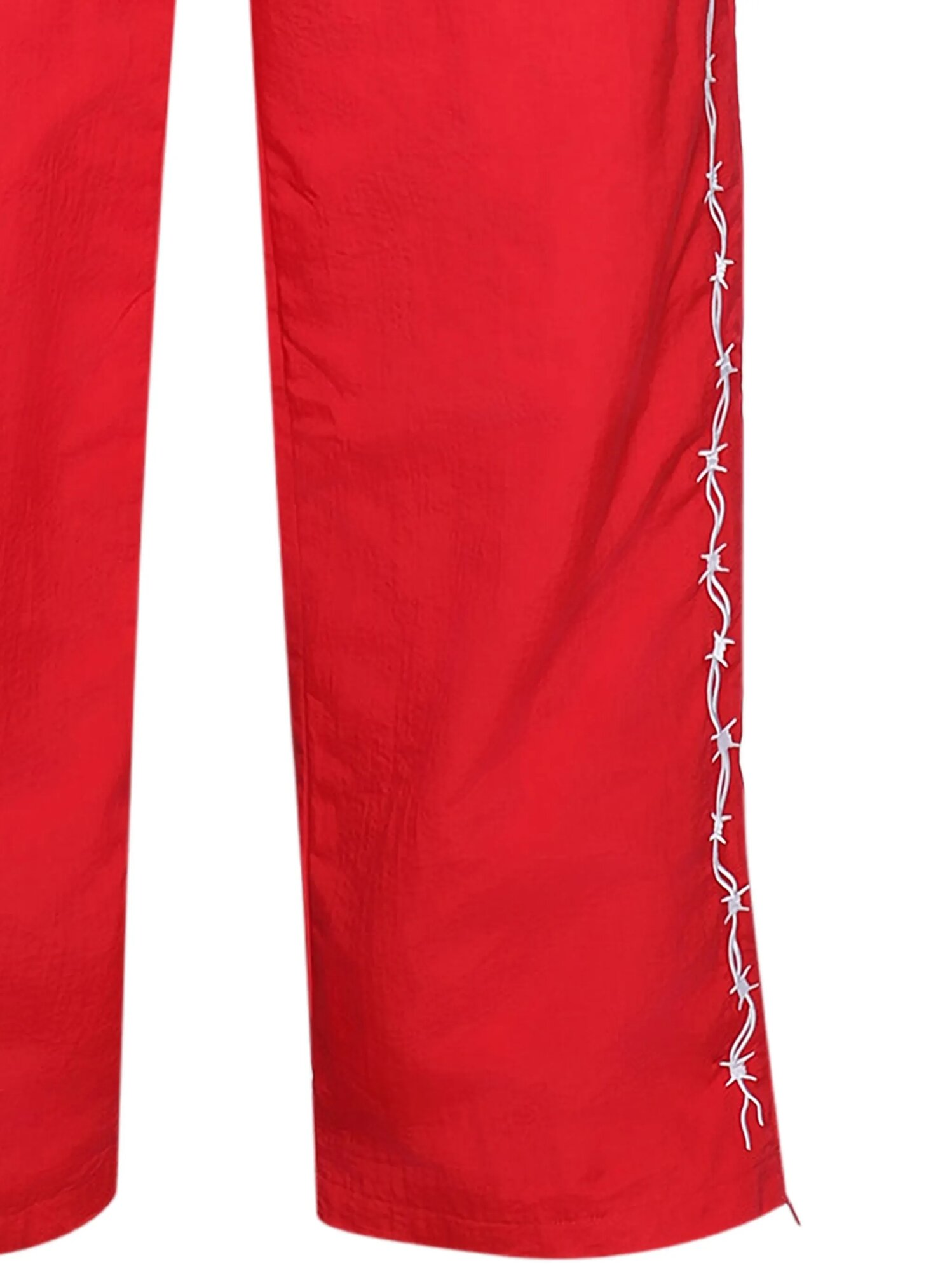 Брюки Warren Lotas Barbed-wire track pants, размер 52, red — фото 1