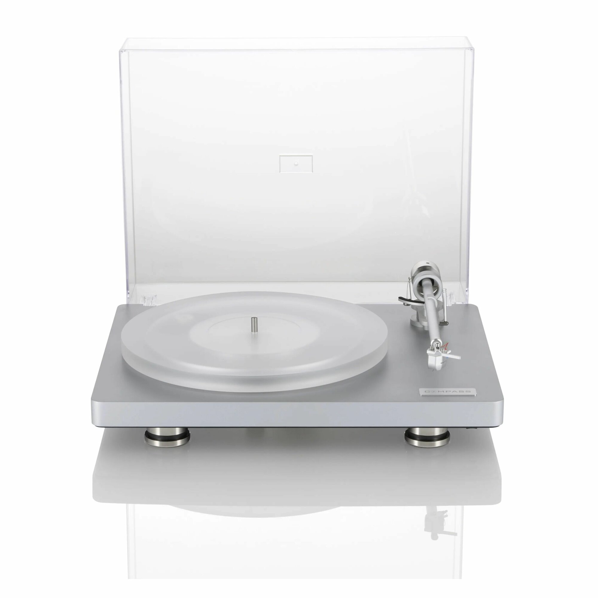 Проигрыватель винила Clearaudio Compass Silver — фото 1
