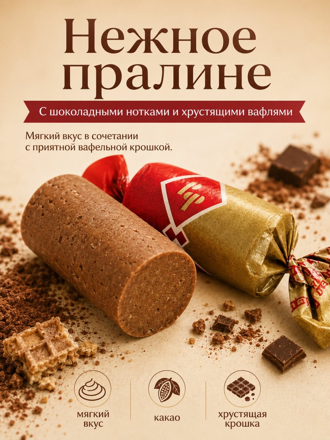 Конфеты Рот Фронт Батончики — фото 1