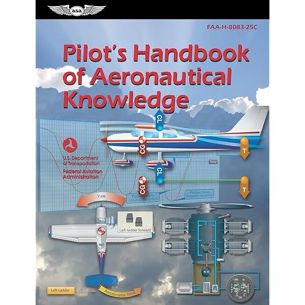 Pilot's Handbook of Aeronautical Knowledge (2024) Reprinted books